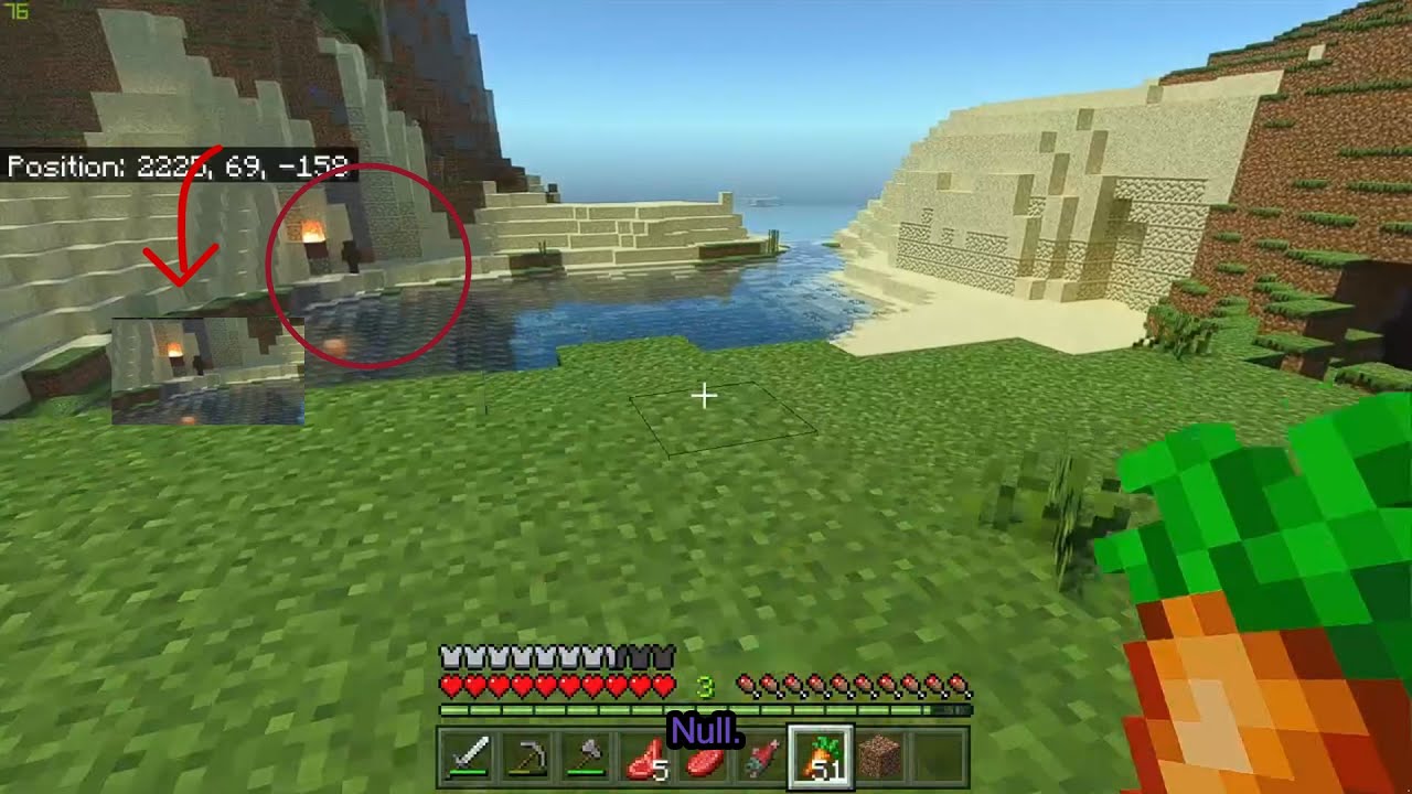 Minecraft Creepypasta: Unknown seed (Part 2) - YouTube