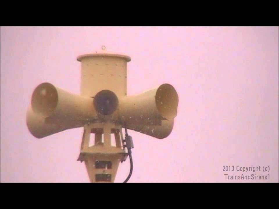 Sentry 10V, Short Alert - Clinton, SC 3/2/13 (Tornado Siren Test, HD ...