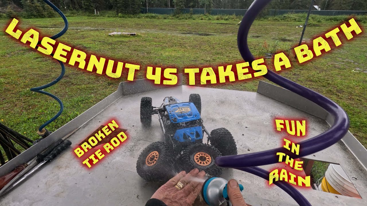 #390 LaserNut 4S takes a Bath - YouTube