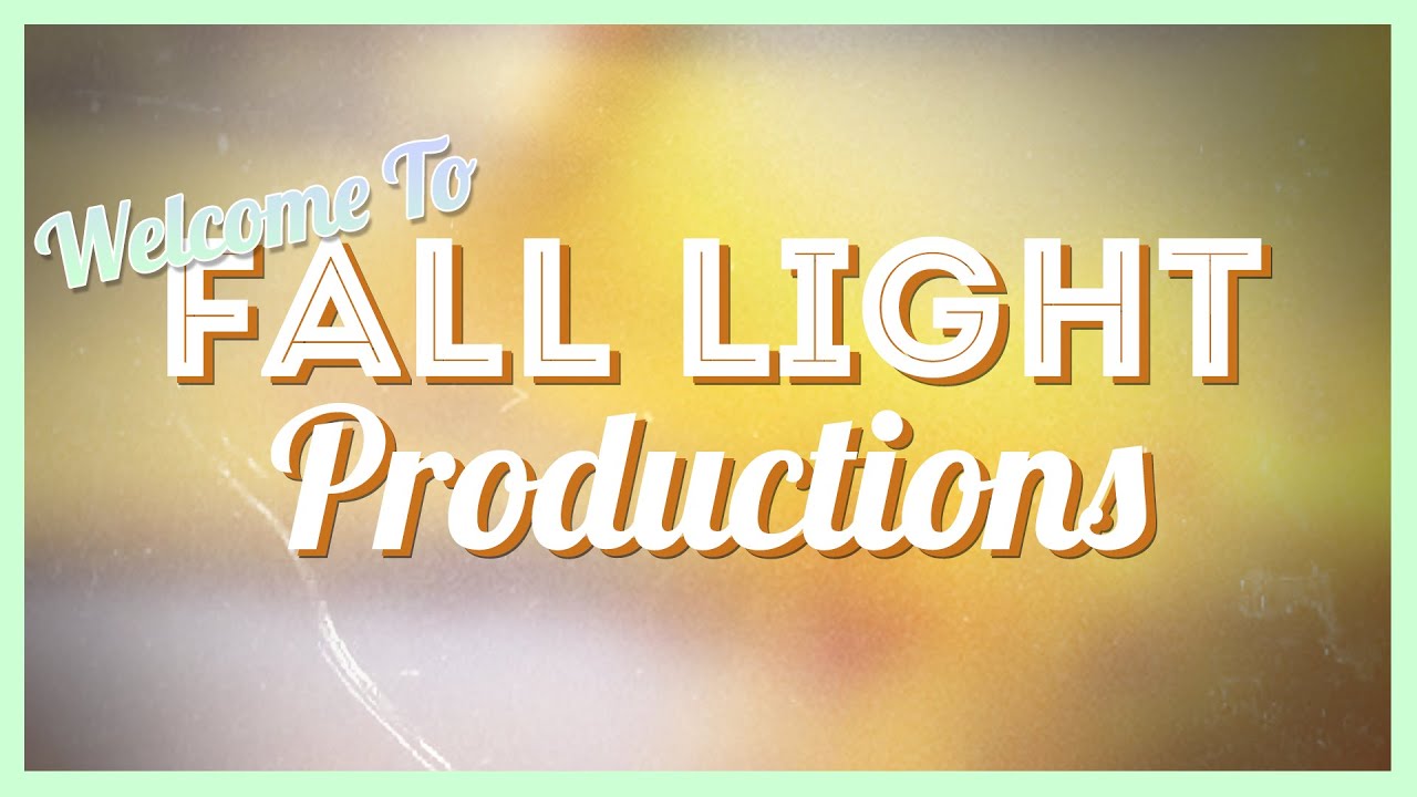 Fall Light Productions | Channel Trailer - YouTube