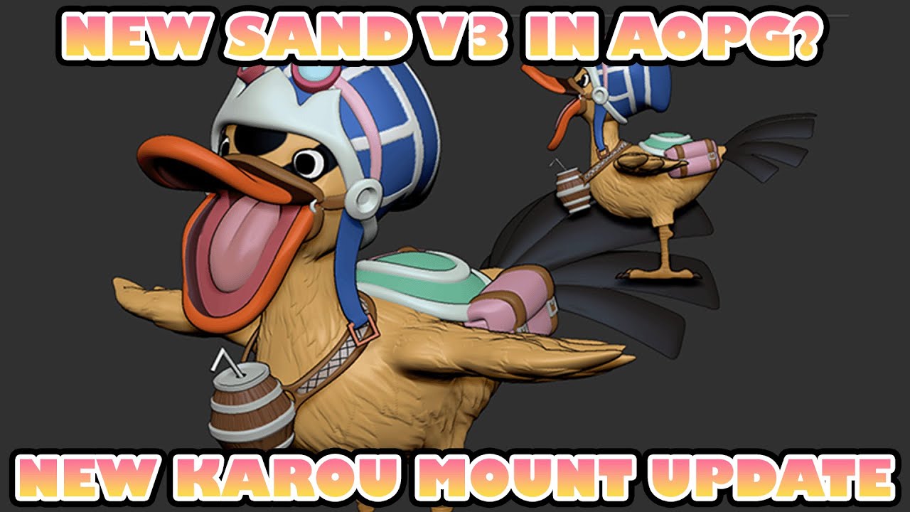 [AOPG] New Vivi's Karou Mount.. (POSSIBLE SAND V3??).. - YouTube