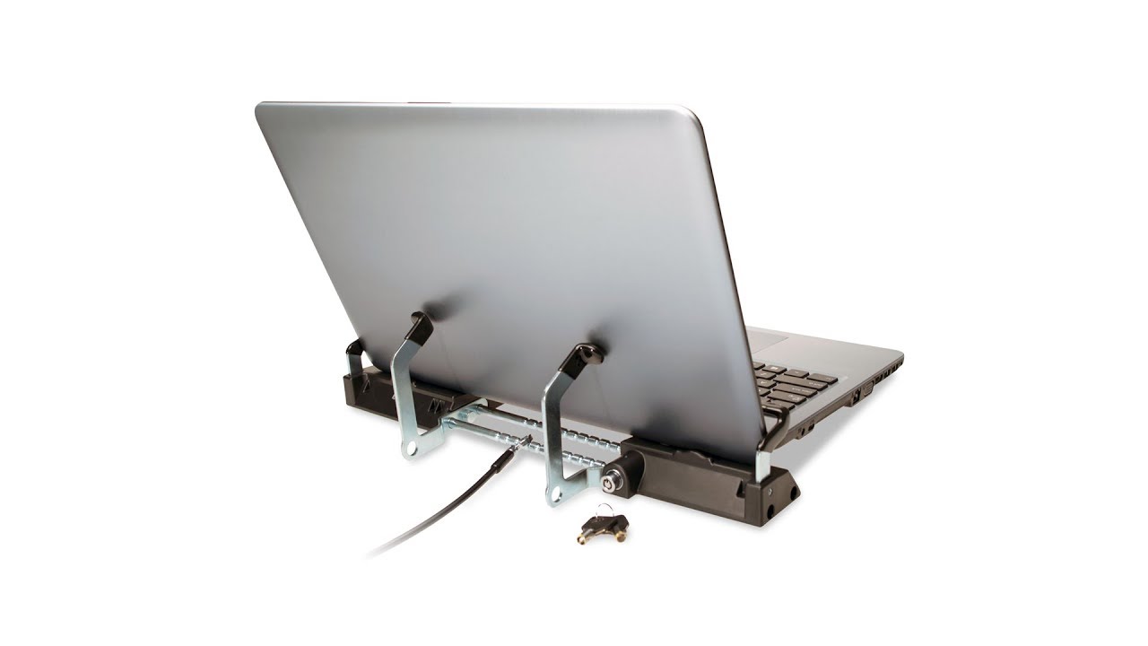CTA Digital Heavy Duty Security Station for Laptops PAD-SSL - YouTube