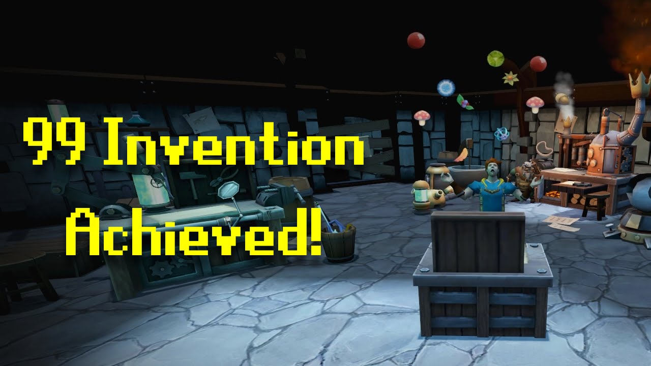 RuneScape - 99 Invention Achieved! (Re-Max) - YouTube