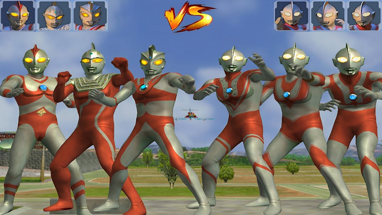 UFE3：Ultraman 80/UItra Seven/ACE VS Zoffy/Ultraman Jack/Ultraman - YouTube