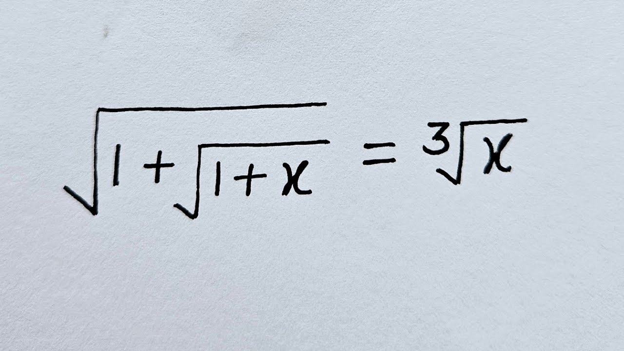 Finnish Math Olympiad| A nice algebra question to solve #maths # ...