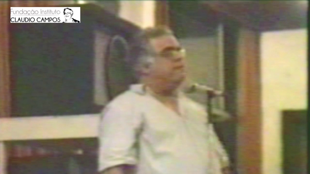 Claudio Campos 1993 - Denuncia a Privatização e o assalto ao Estado ...