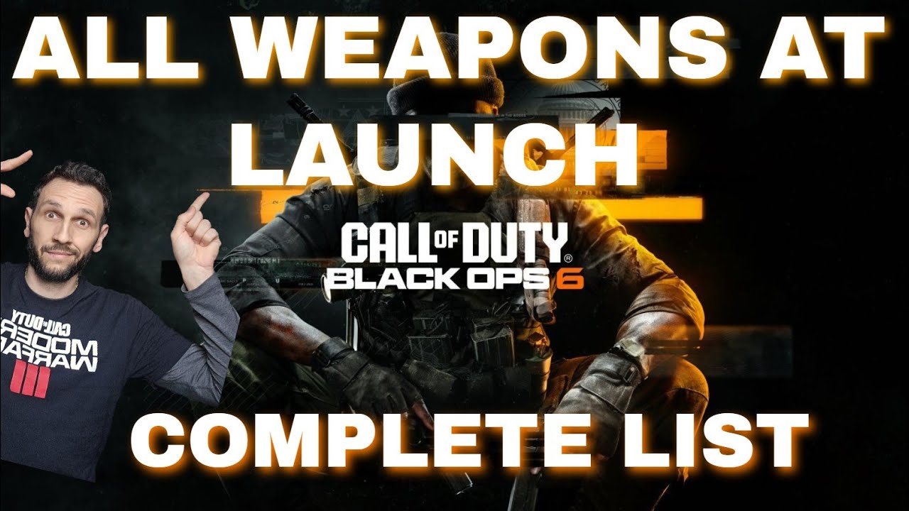 Black Ops 6 Weapon Showcase - All Guns & Gear at Launch! - YouTube