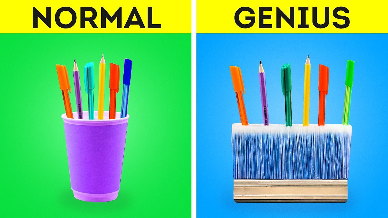 30 School Hacks And Funny Prank Ideas || Amazing DIYs For Smart ...