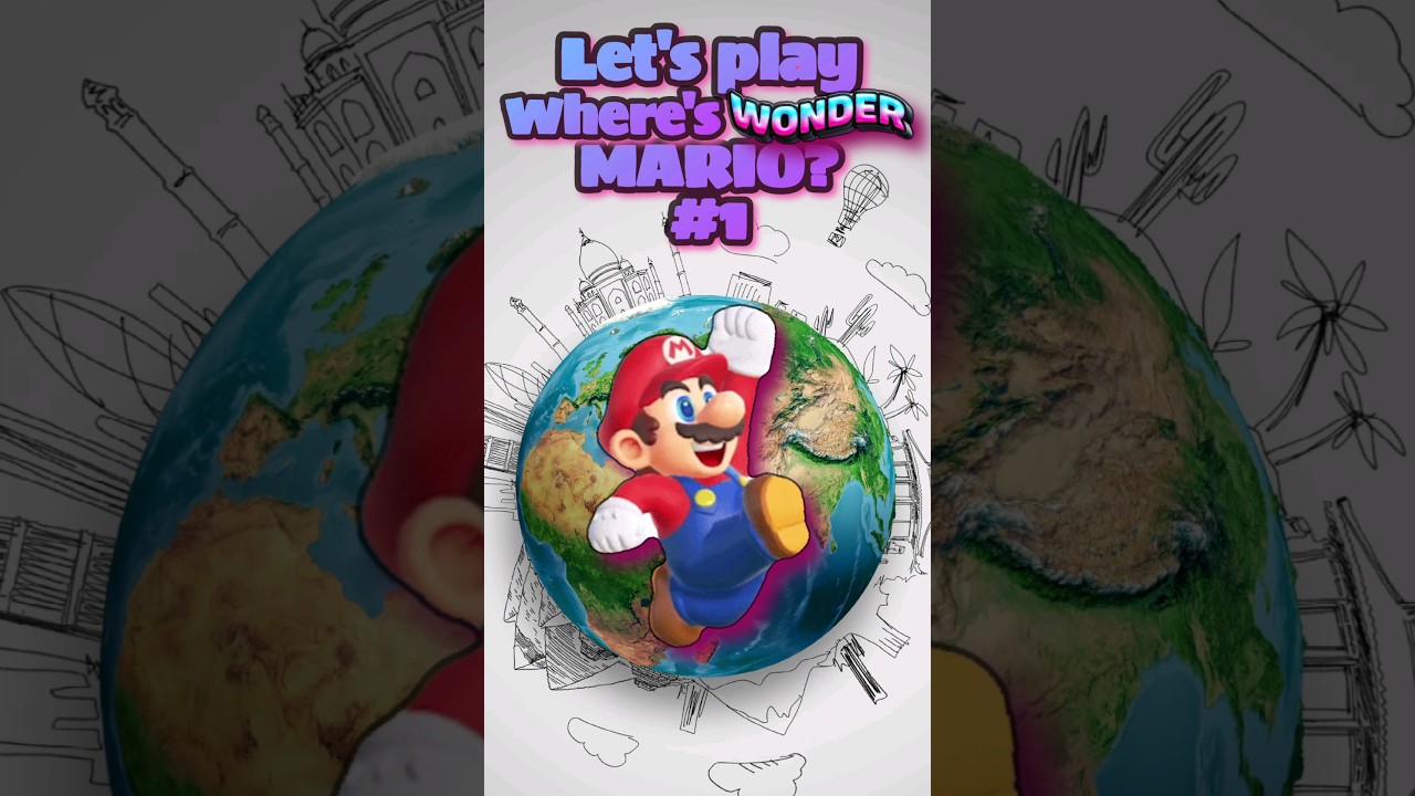 Where's Wonder Mario? #1 #gaming #funny #shorts #nintendo #viral Waldo ...