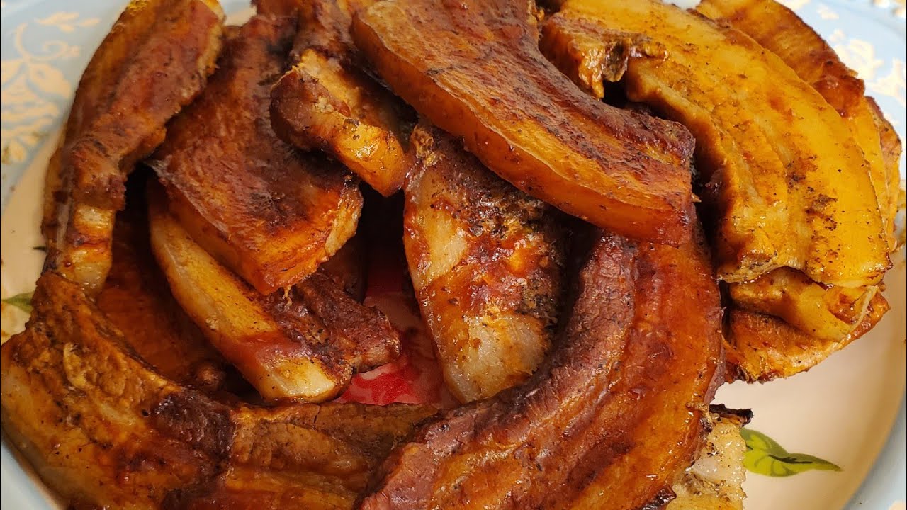 Soczysty mieciutki pieczony boczek - YouTube