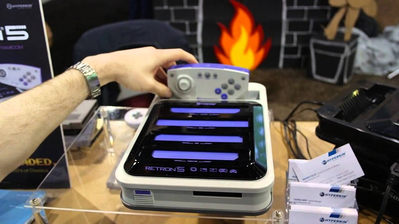Retron 5 Game Console | CES 2014 - YouTube