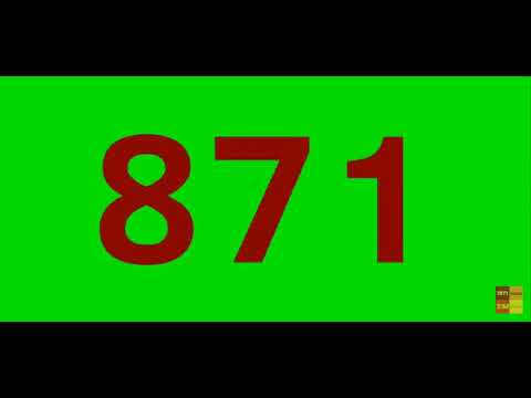 Colorful Numbers 1 to 999999999 - YouTube