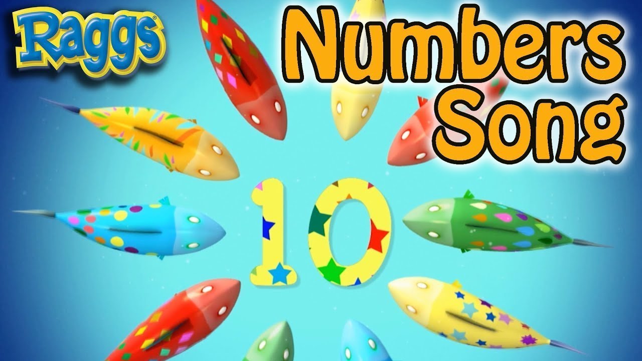 Numbers Song Sing Along 💯 Nursery Rhymes and Songs for Kids | Raggs TV ...