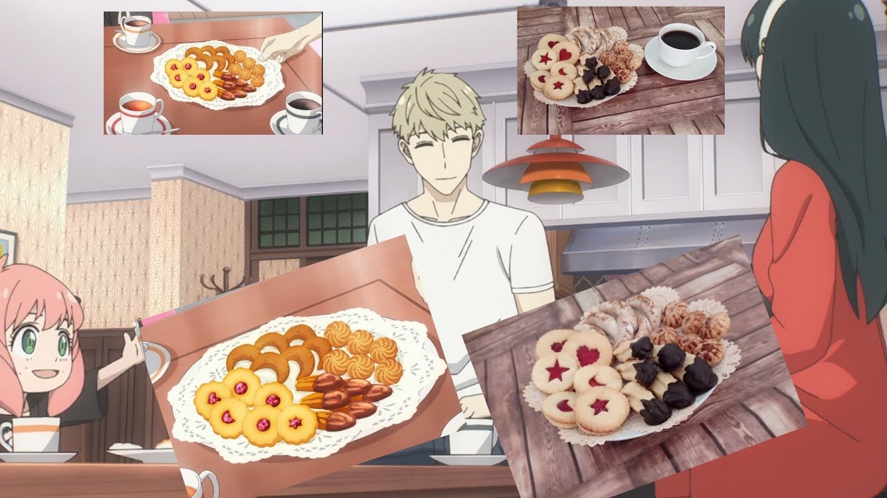 Spy X family🔎 cookies recipe💛 وصفة الصابلي سهلة ولذيذة - YouTube