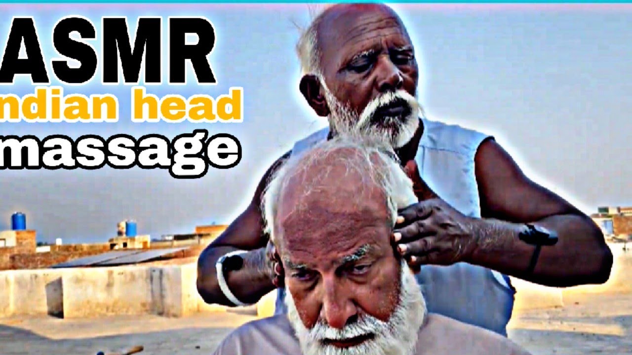 ASMR_INDIAN HEAD MASSAGE||BY BABA KAALU||ANTI INSOMNIA||ANTI STREES ...