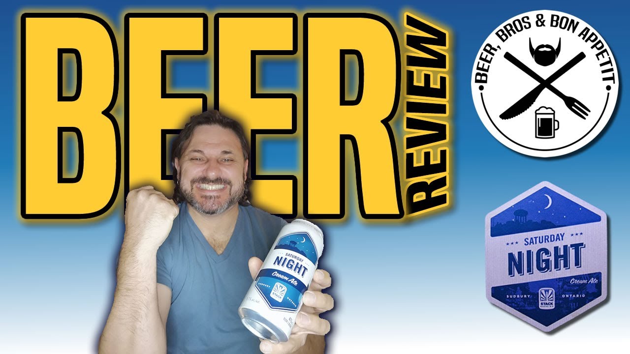 Craft Beer Review - Stack Brewing Saturday Night Cream Ale - YouTube