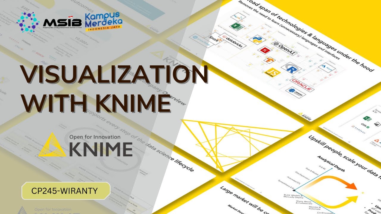 Analisis Grafik Penjualan Menggunakan KNIME - Visualization [SIB X PT Ctech ERP Indonesia] - YouTube
