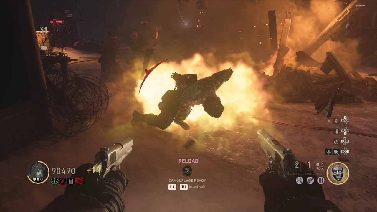 The Final Reich Hardcore Main Ester Egg Solo Boss Fight WW2 Zombies ...