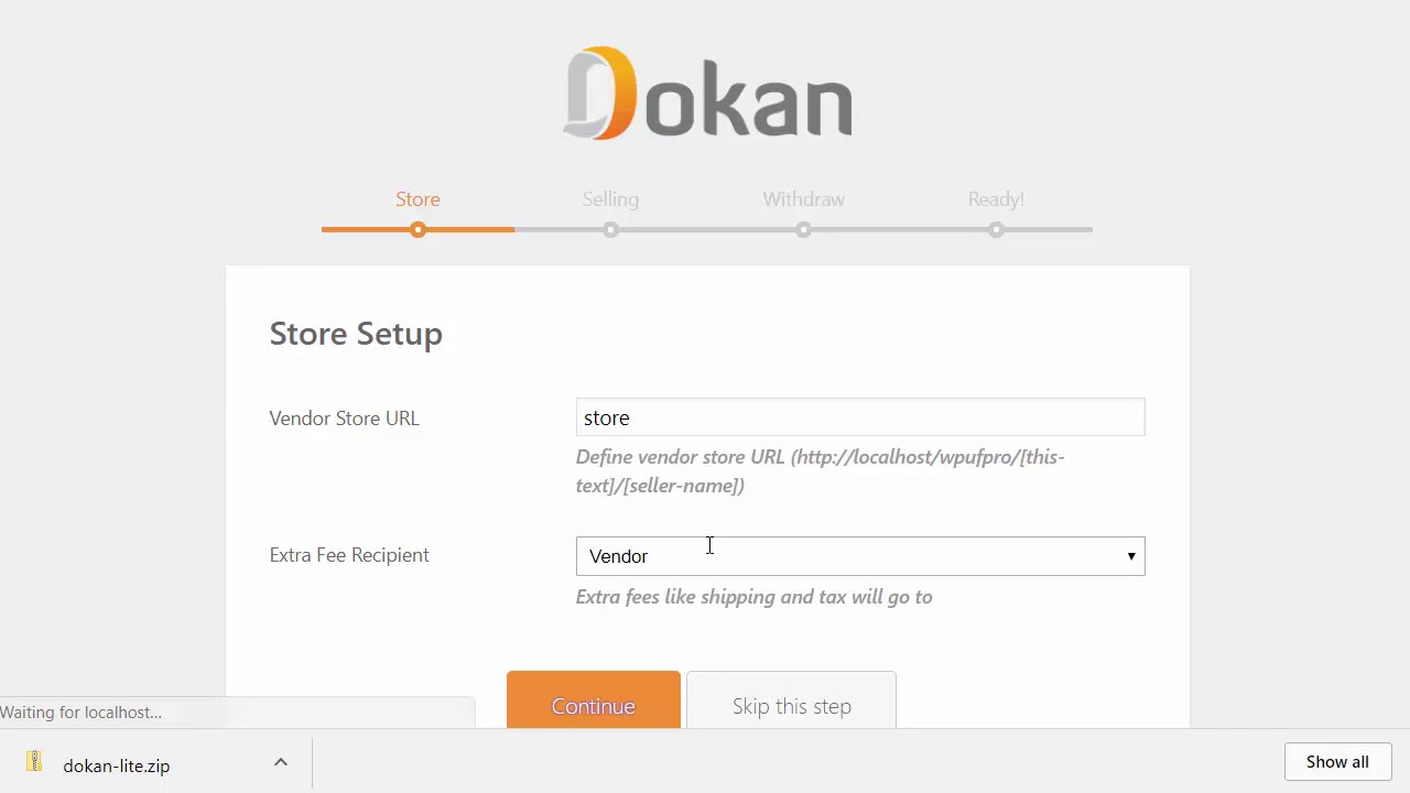 How to Install Dokan Lite (Downloading from WordPress.org) - YouTube