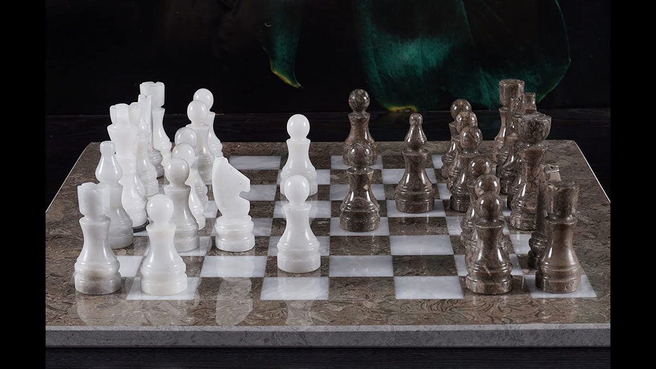 Oceanic and White | Marble Chess Set | Review - YouTube