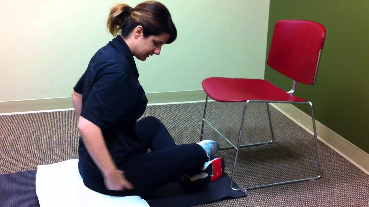 Supported Forward Bend - YouTube
