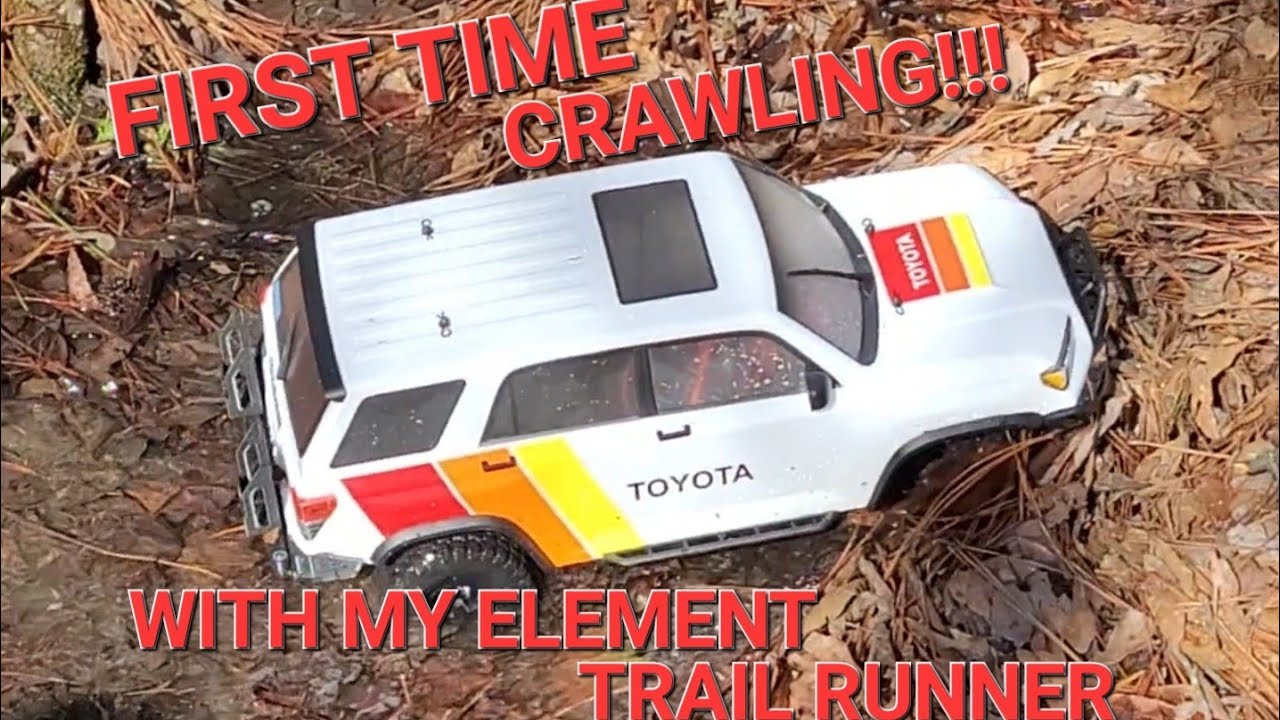 First time crawling with my new Element Trail runner! - YouTube