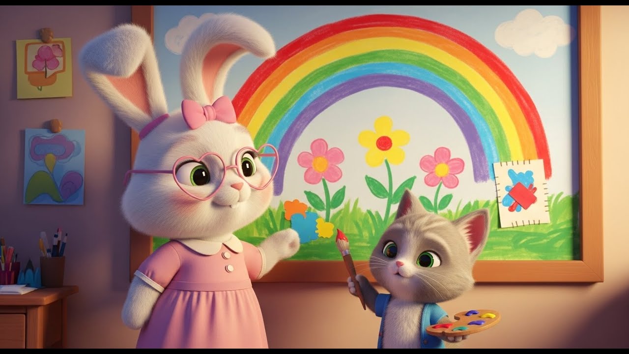 Miss Bunny – Learning Responsibility | Cute Classroom Story for Kids ...