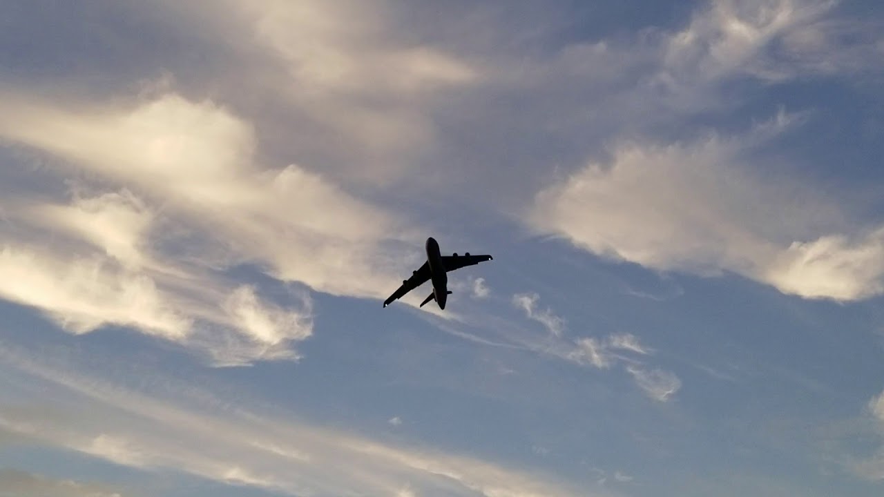 C-5 galaxy fly over - YouTube