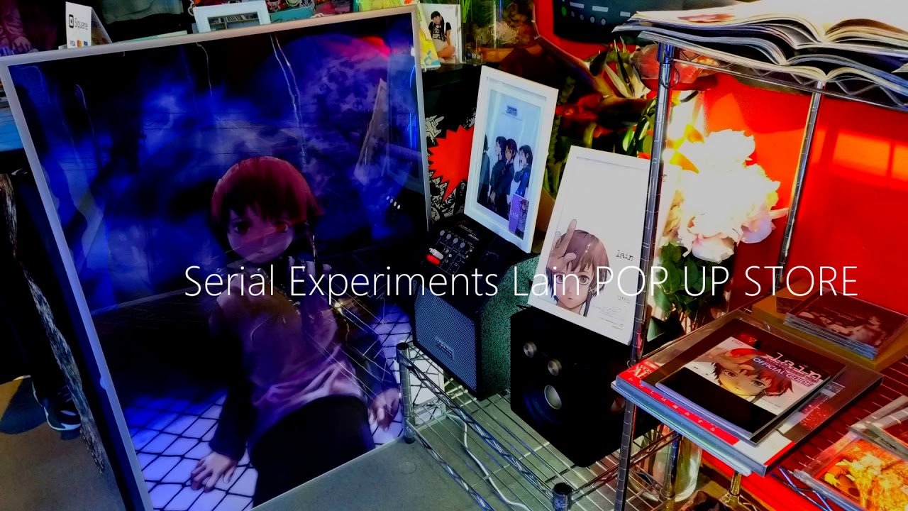 Serial Experiment Lain POP UP STORE - YouTube