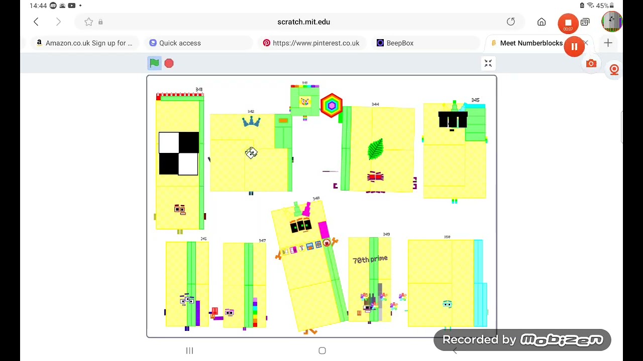 numberblocks band retro 341 - 350 images - YouTube