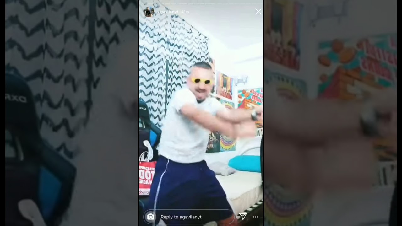 Papi Gabi bailando la PESCADINA ( No me conoce remix) - YouTube