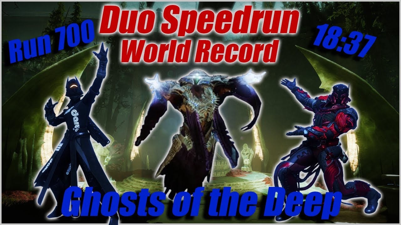 Ghosts of the Deep Duo Speedrun (Former) World Record! | Run 700 | Road to World Record ...