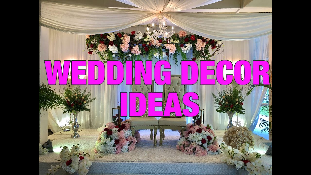 Wedding Decor Ideas - YouTube