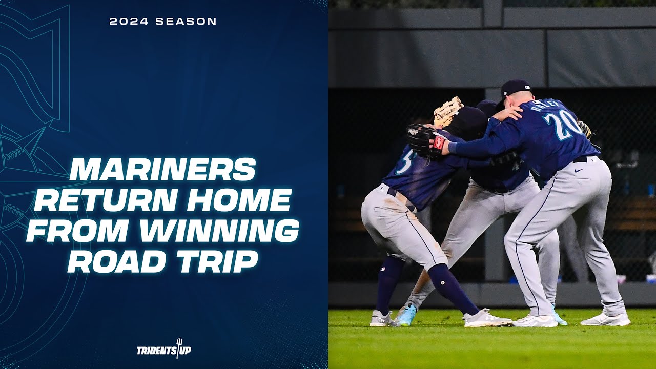 Mariners Return Home From Winning Road Trip - YouTube