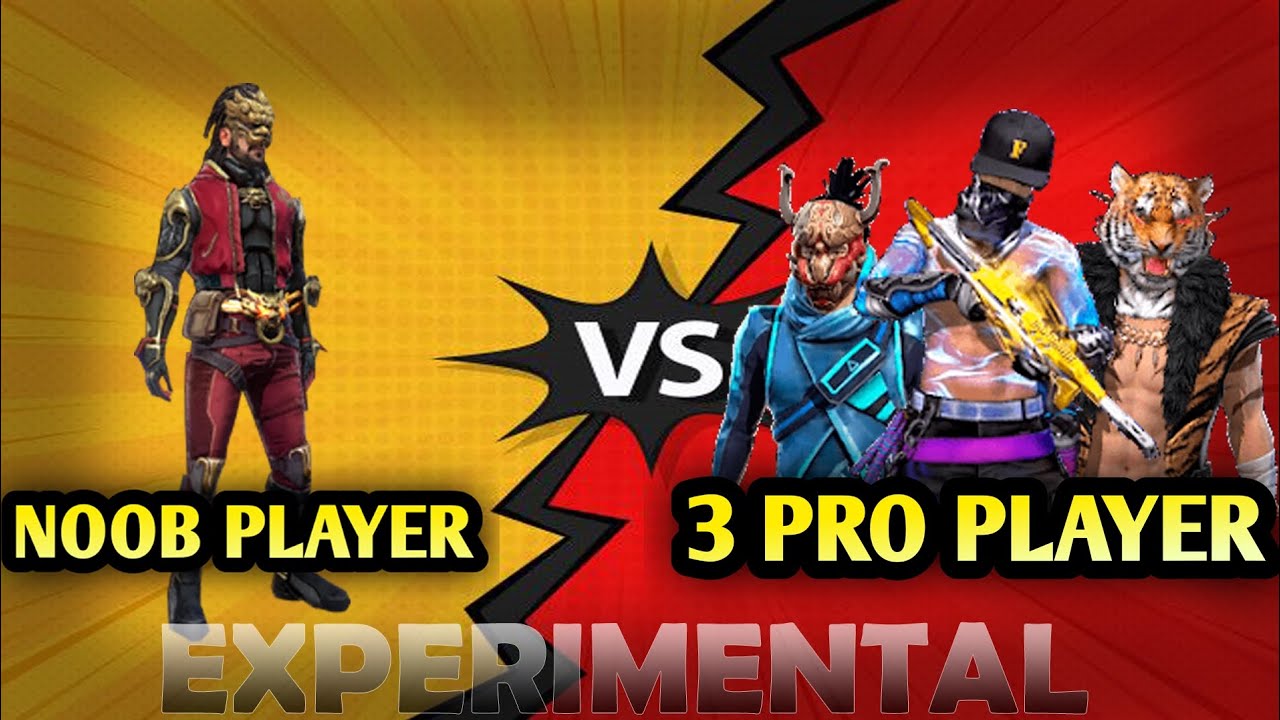 FREE FIRE 1 VS 3 EXPERIMENT VIDEO || ANDROID IOS || NESTER GAMING - YouTube