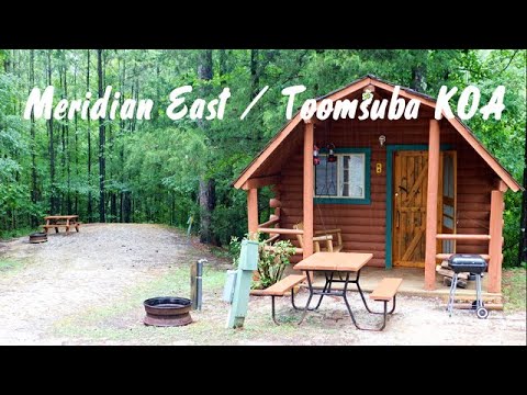Cabin At Toomsuba KOA Camping Site / Meridian East | Mississippi ...