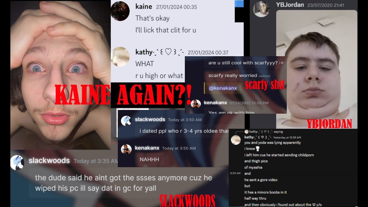 Kaine Situation and Ybjordan, slackwoods, and scarfy shit - YouTube