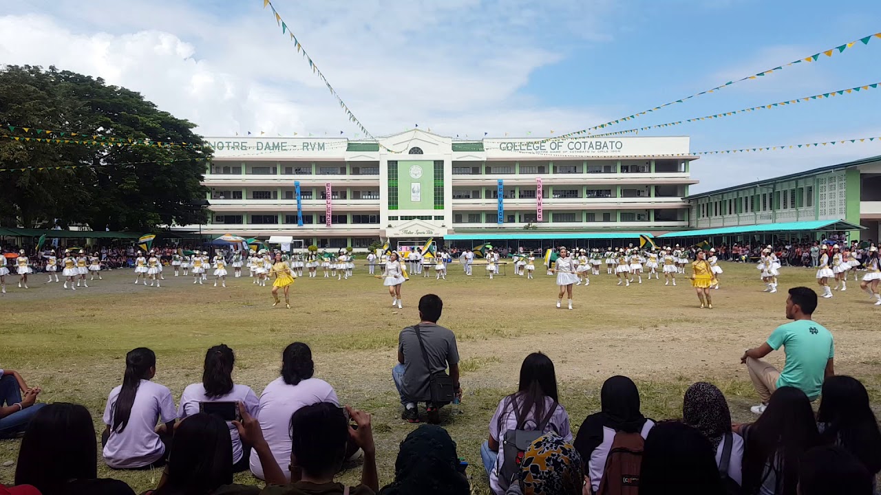 NOTRE DAME-RVM COLLEGE OF COTABATO DRUM AND LYRE CORPS 2018 - YouTube