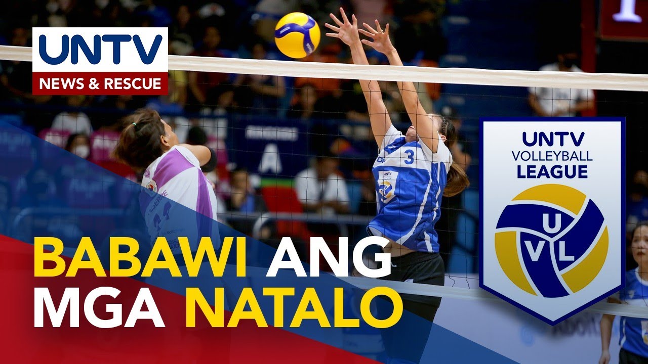 6 koponan, magtutuos sa triple header games ng UNTV Volleyball League ...