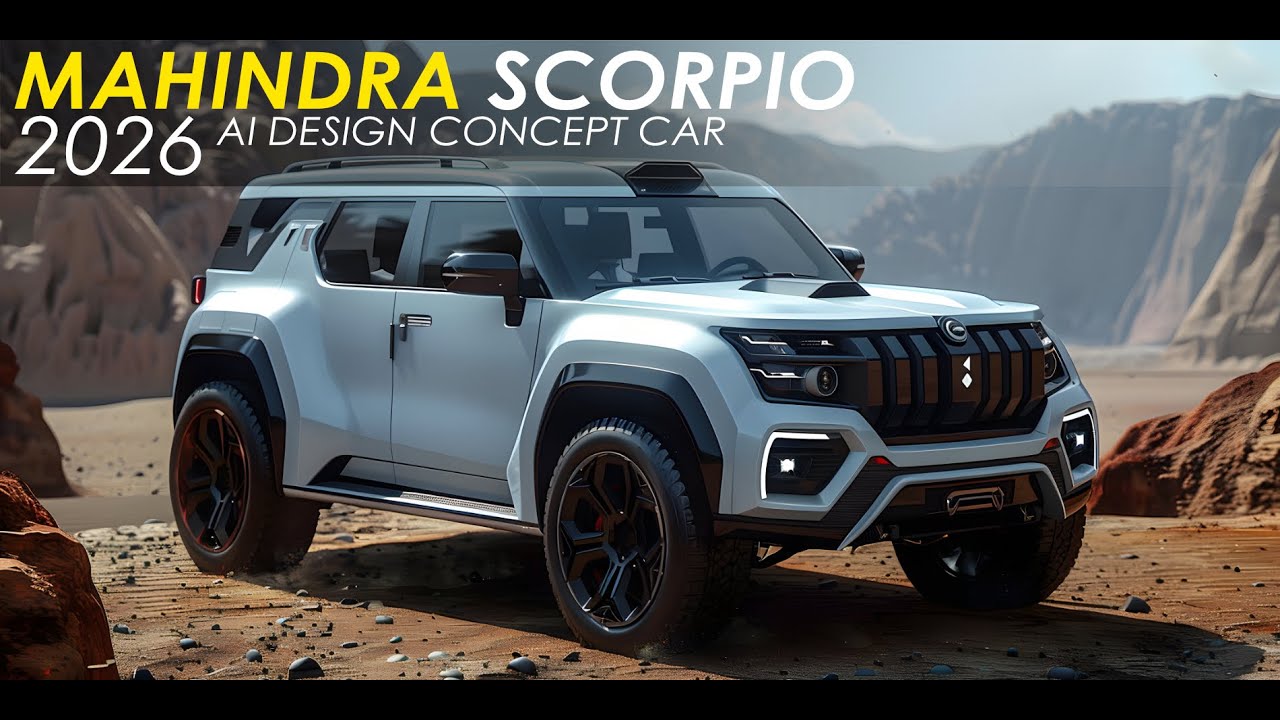 Mahindra Scorpio New 2026 Concept Car, AI Design - YouTube