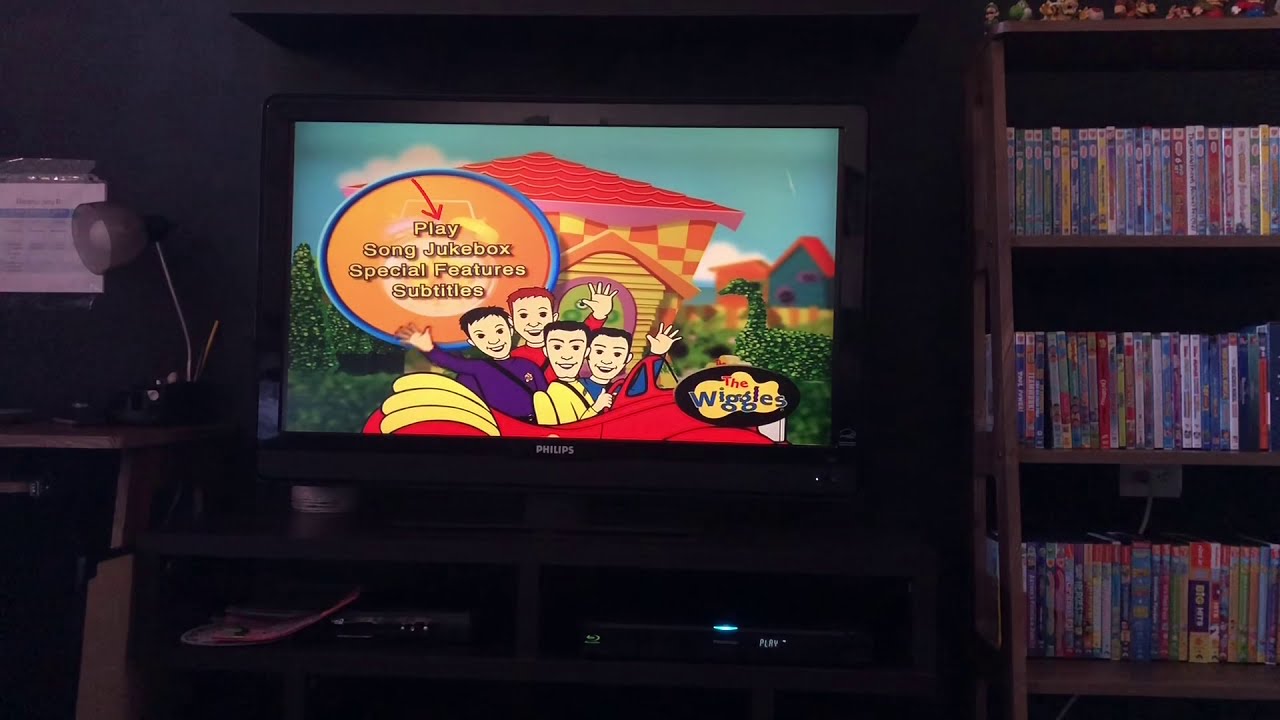The Wiggles Wiggle time 2004 DVD menu walkthrough - YouTube