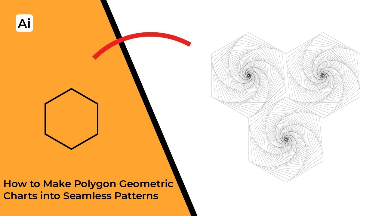 How to Make Polygon Geometric Charts into Seamless Patterns in ...