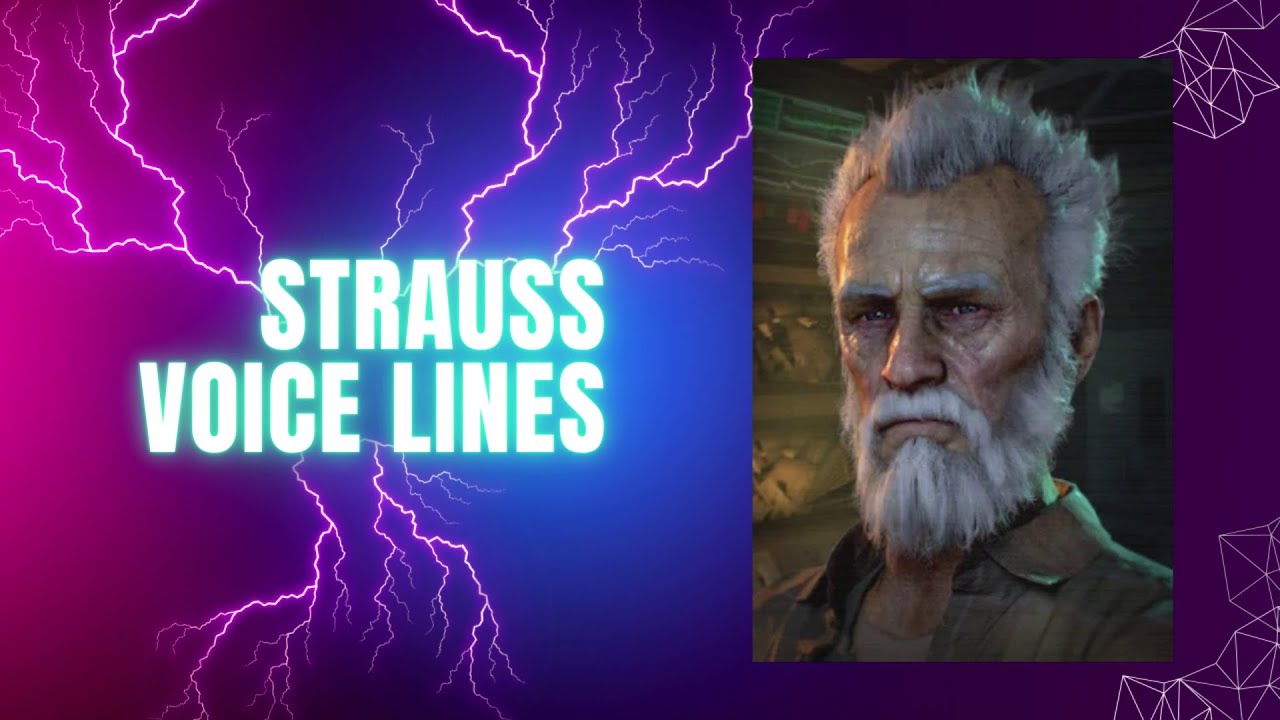 Strauss Voice Lines Black Ops 6 - YouTube