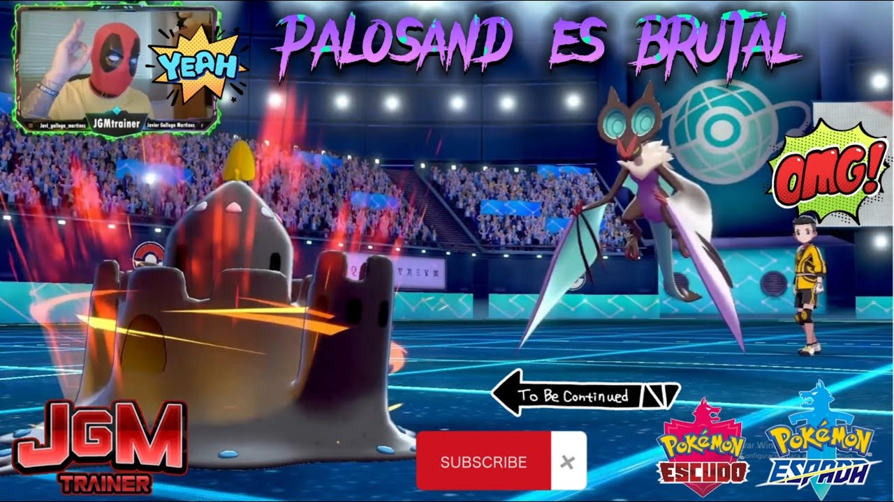 PALOSAND TANQUE DESTRUCTIVO COMBATE POKEMON ESPADAYESCUDO DEADPOOL VS ...