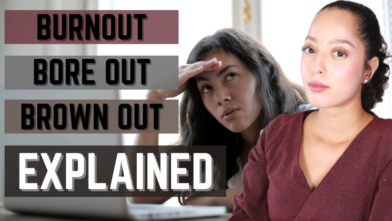 BURNOUT I BORE OUT I BROWN OUT causes, symptoms & differences EXPLAINED ...