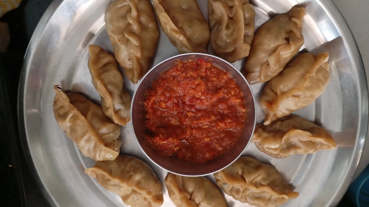 Today's special veg.aata momos welcome friends for live and support ...