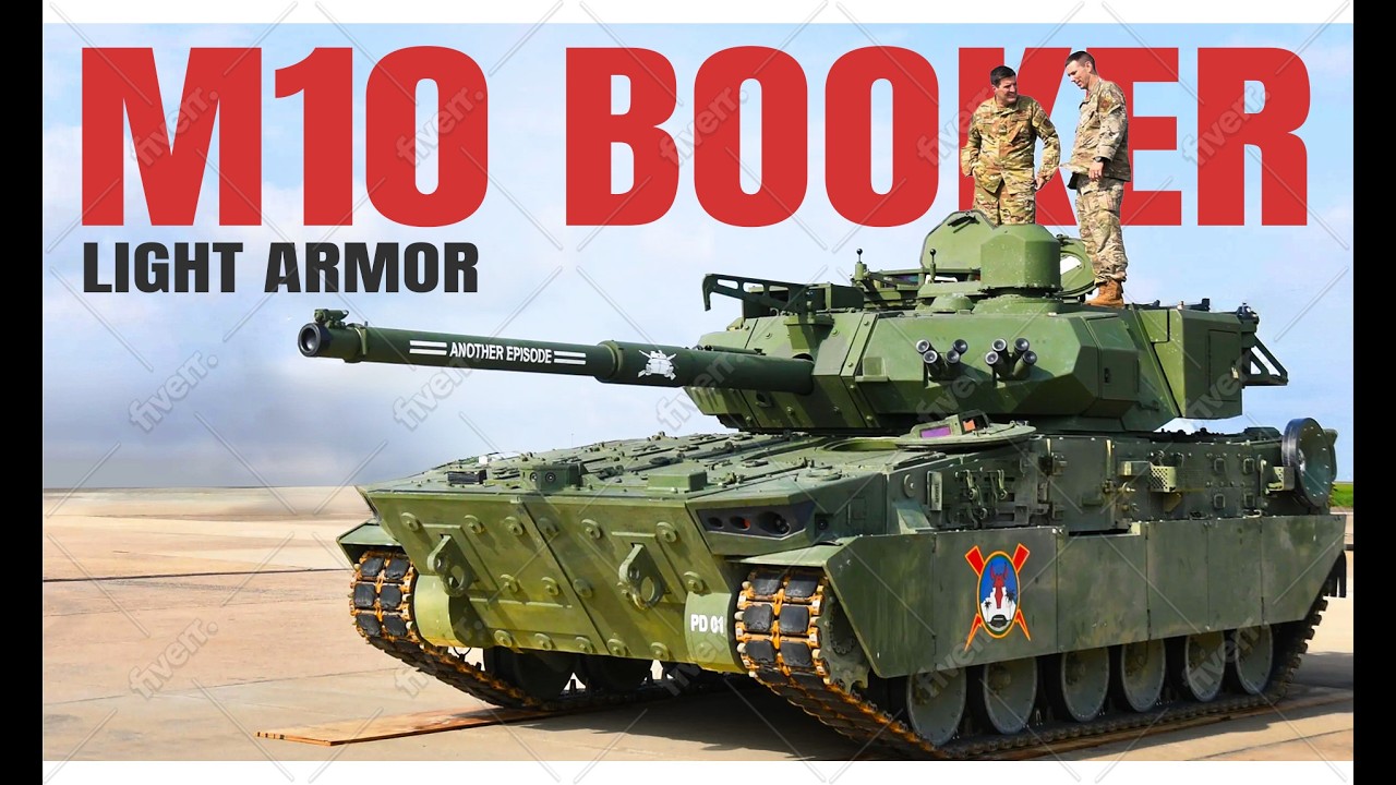 M10 Booker Is REVOLUTIONIZING US Army Light Armor - YouTube
