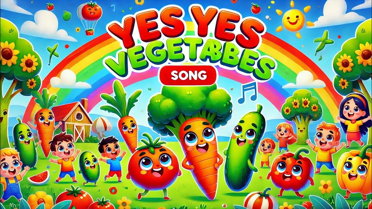 Yes Yes Vegetables Song | @Kidsstales Nursery Rhymes & Kids Songs - YouTube