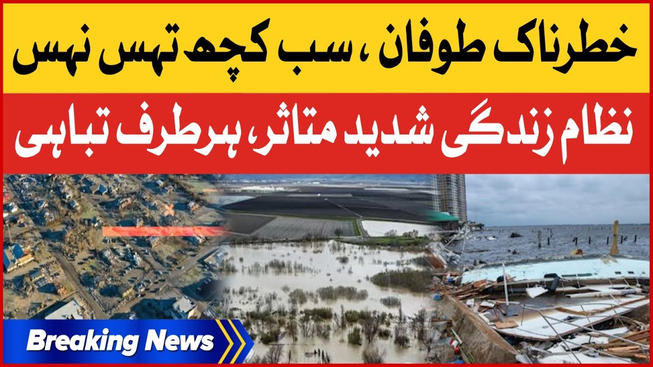Dangerous Storm Everything Is Destroyed Life System Severely Affected ...
