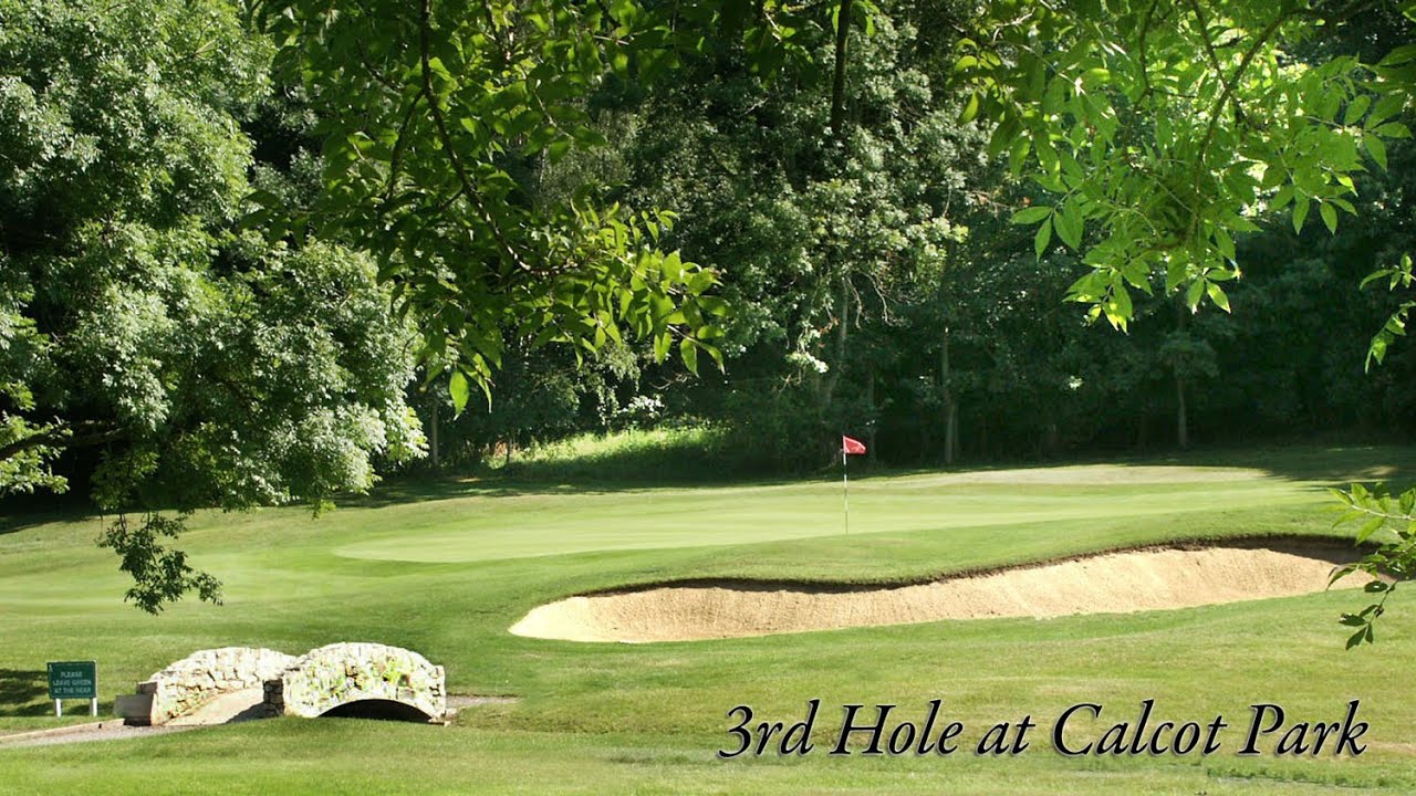 Calcot Park Golf Club – Hole 03 - YouTube